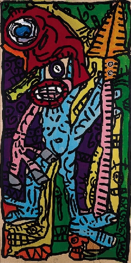 Robert Combas | AFFICHE (1986) | MutualArt