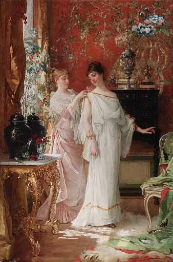 Franz Verhas | The jewels (1872) | MutualArt
