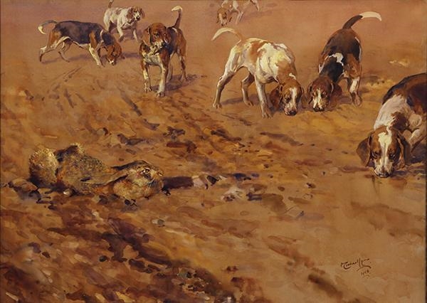 Michael Lyne | On the Scent (1956) | MutualArt