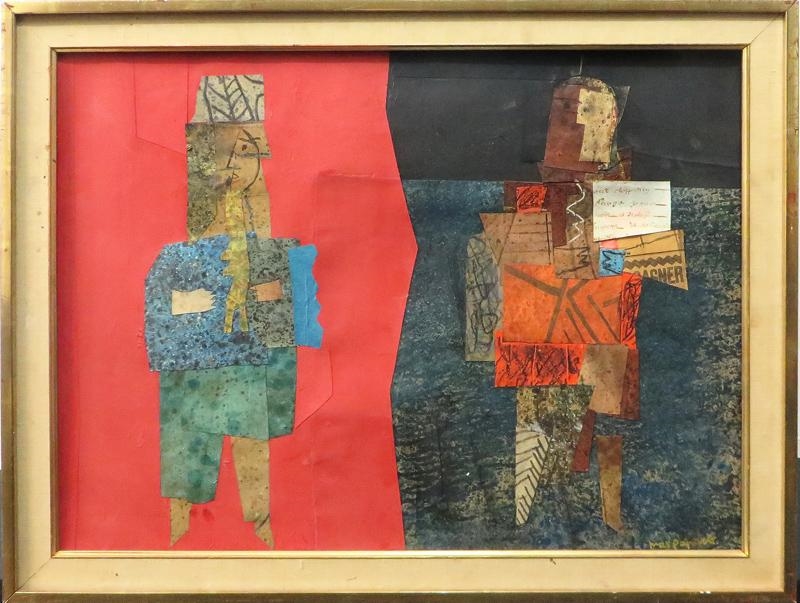 Max Papart | Deux Musiciens (1971) | MutualArt