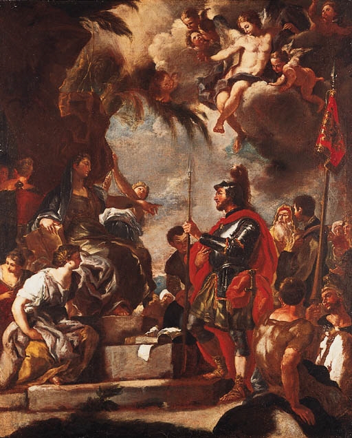 Francesco Solimena | Deborah and Barak | MutualArt