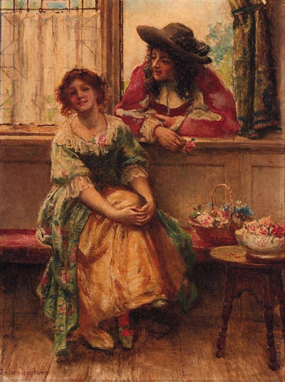 Francis Sydney Muschamp | An Amorous Advance | MutualArt