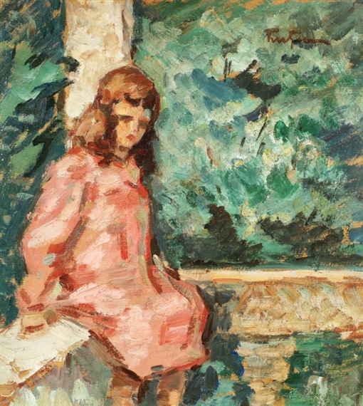 Nicolae Tonitza | the porch | MutualArt