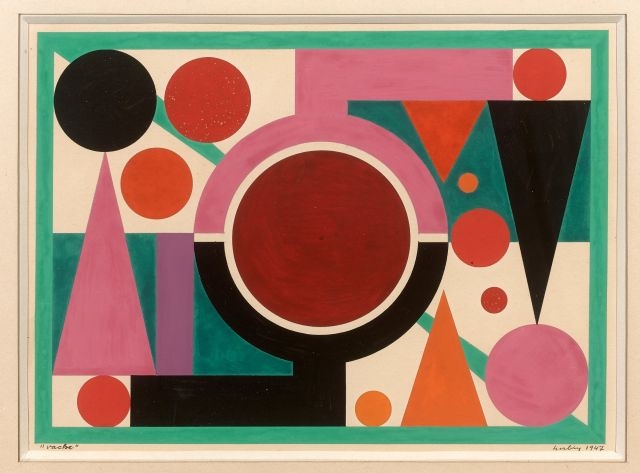 Auguste Herbin | Soleil (1947) | MutualArt