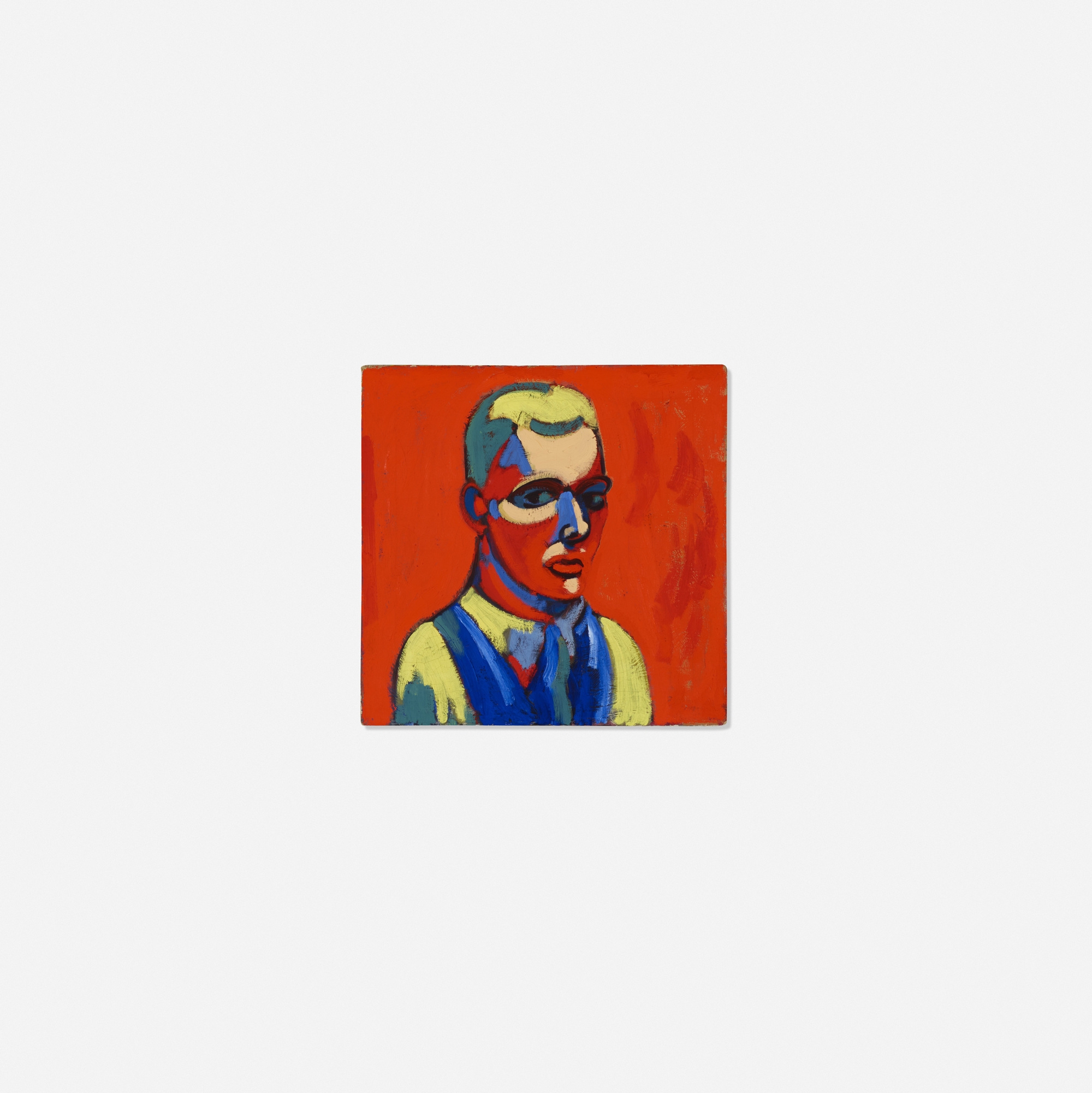 Charles Biederman | Self Portrait (1934) | MutualArt