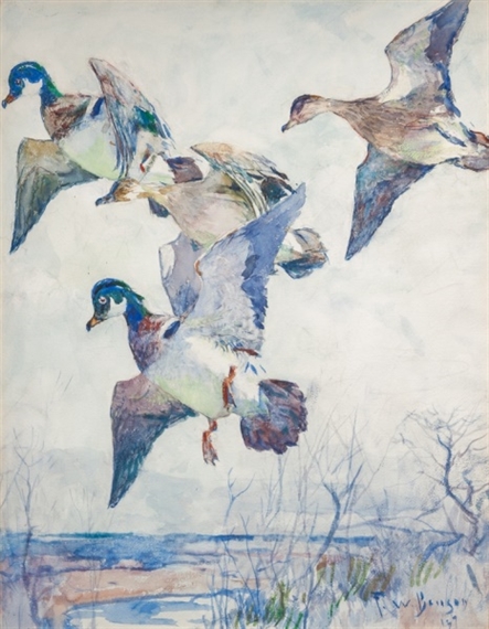 Artworks of Frank Weston Benson (American, 1862 - 1951)