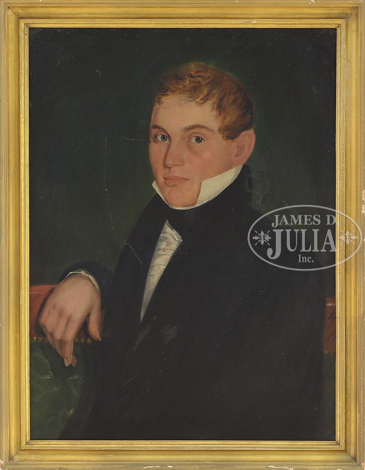 Joseph Greenleaf Cole | Portrait of Charles Lewis of Congin, Maine ...