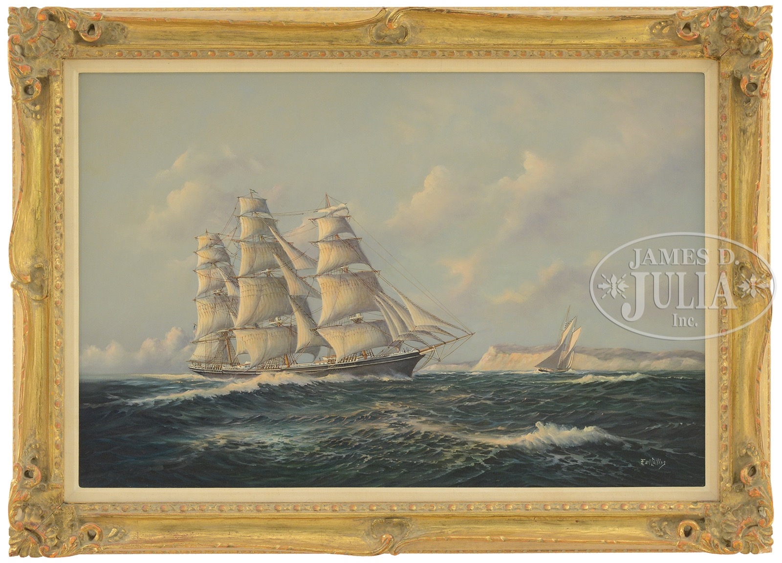 Earl Collins | Portrait of the Ship Granite State | MutualArt