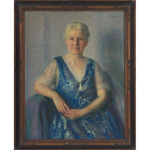 John Hubbard Rich | Portrait of Kate Millett (1922) | MutualArt