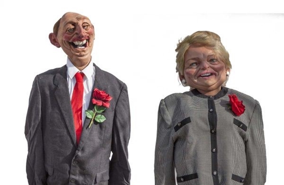 Law Roger | 'Spitting Image' caricatures of Lord Neil & Baroness Glenys ...