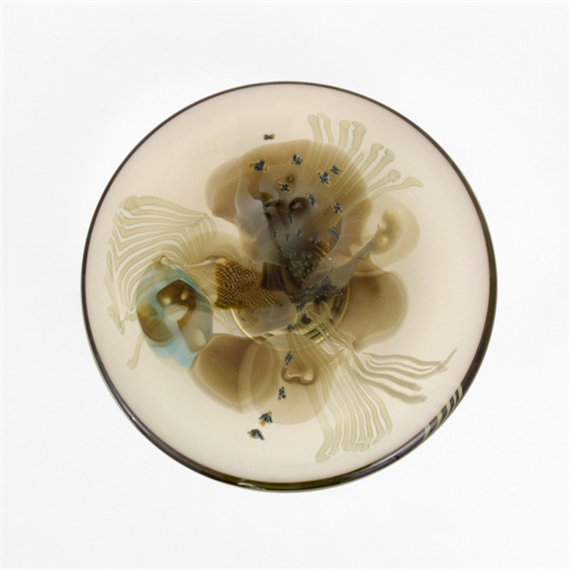 Richard Ritter | Glass Sculpture / Bowl (1982) | MutualArt