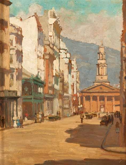 Ethel Ruth Prowse | CAPE TOWN STREET SCENE | MutualArt