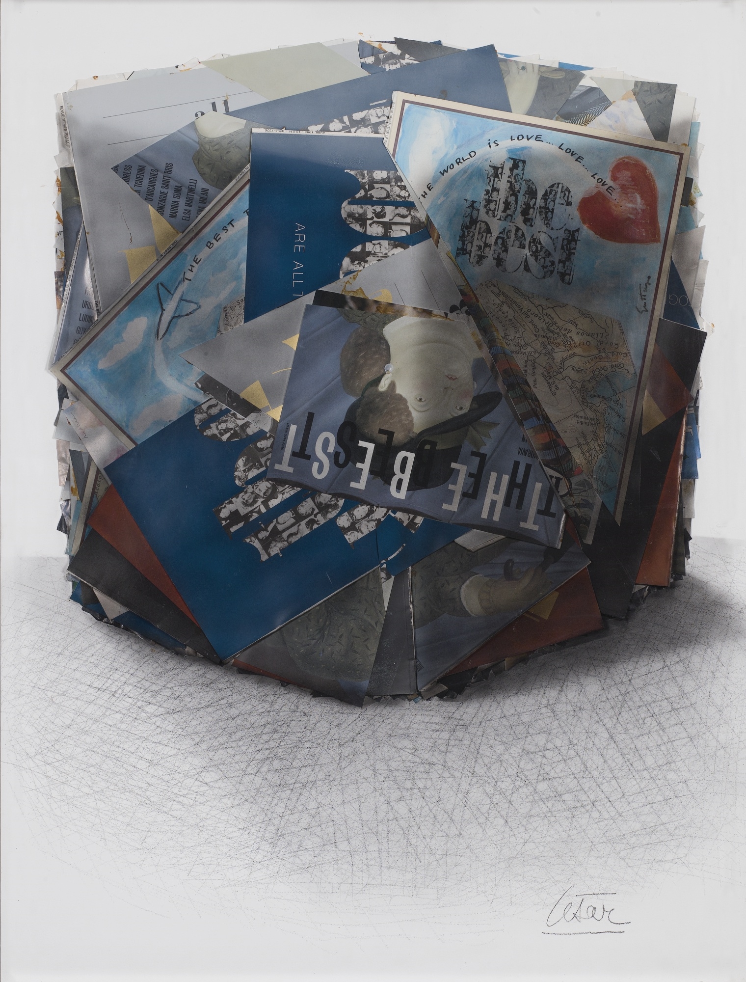 César Baldaccini | Compression Plastique (Circa 1970) | MutualArt