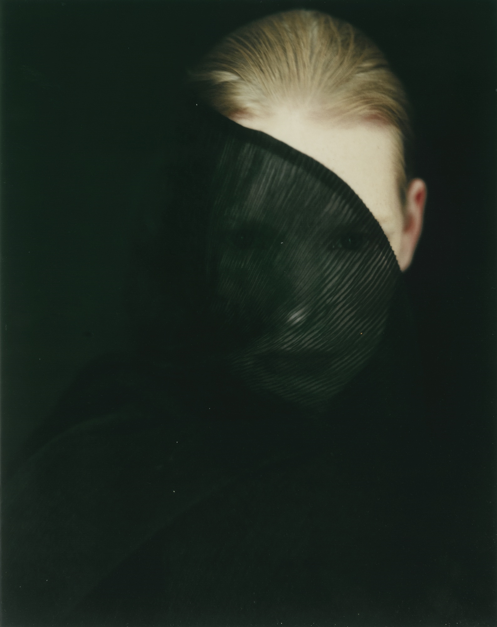 Paolo Roversi | Kirsten Derrière un Voile, Londres (1989) | MutualArt