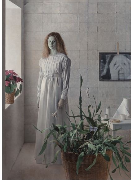 Kent Bellows | Rachel in White (1988) | MutualArt