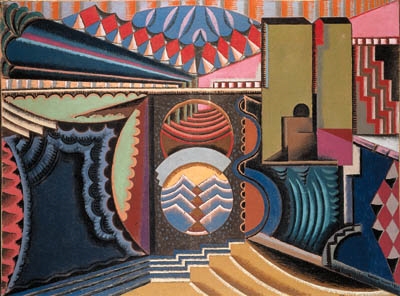 Auguste Herbin | Paysage à Céret (1913) | MutualArt