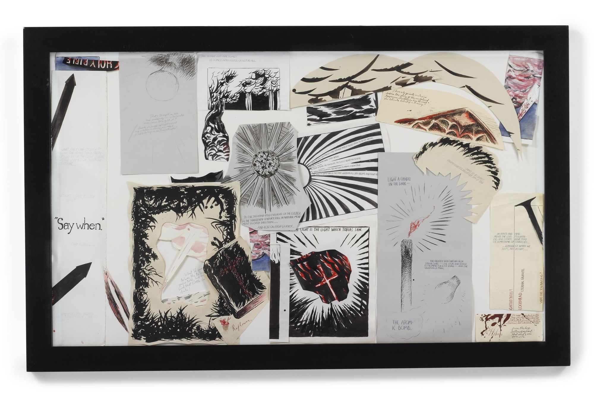 Raymond Pettibon | NO TITLE (THE UNKNOWN INSTRUCTORS...) (Circa 2007 ...