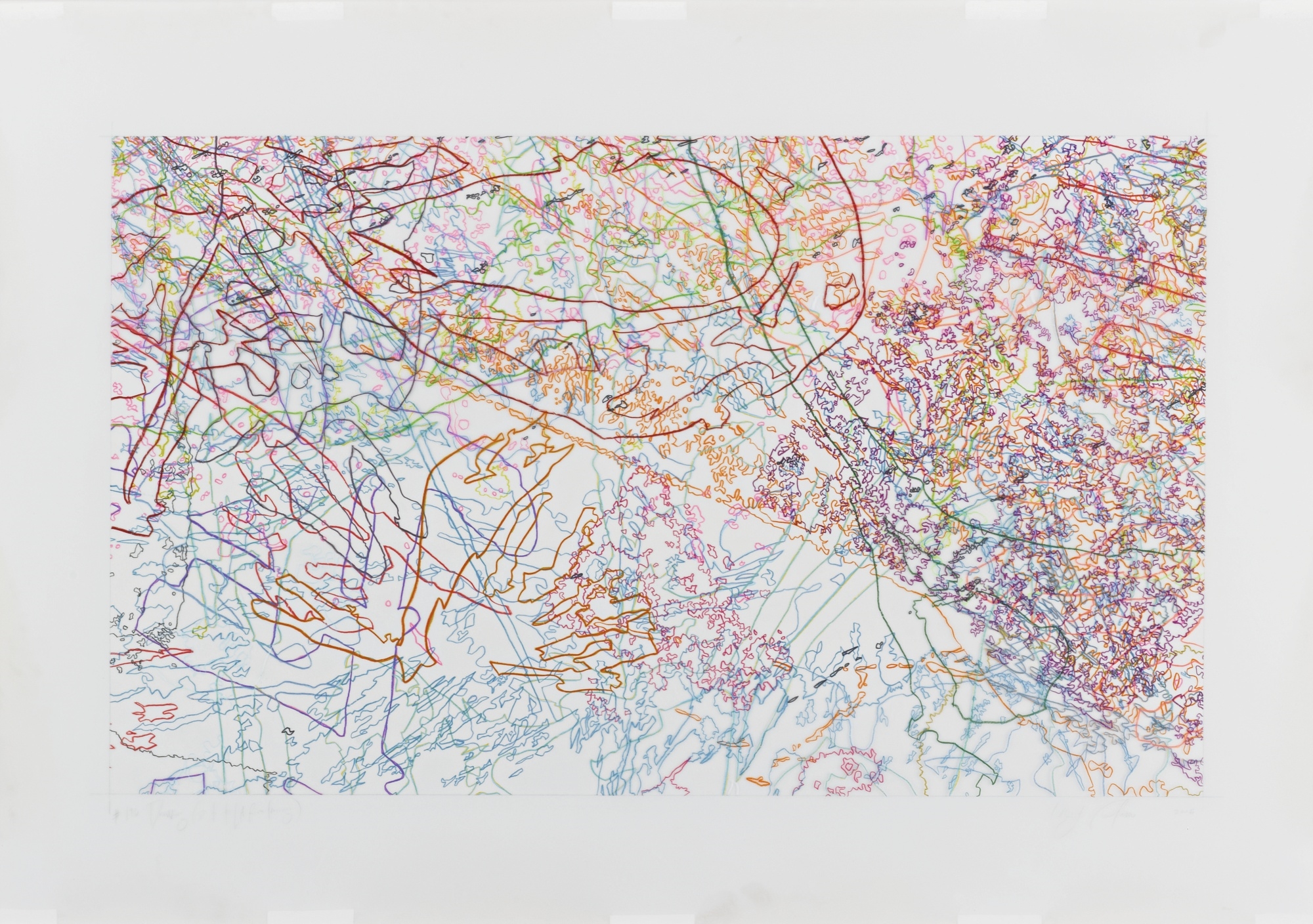 Ingrid Calame | #219 DRAWING (TRACING UP TO L.A. RIVER) (2005) | MutualArt
