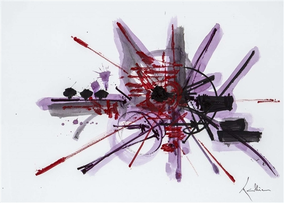 Artworks of Georges Mathieu (French, 1921)