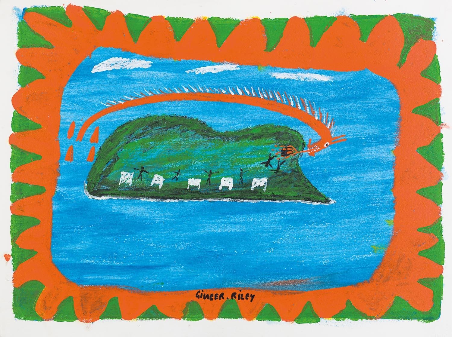 Ginger Riley Munduwalawala | Angry Bulukbun | MutualArt