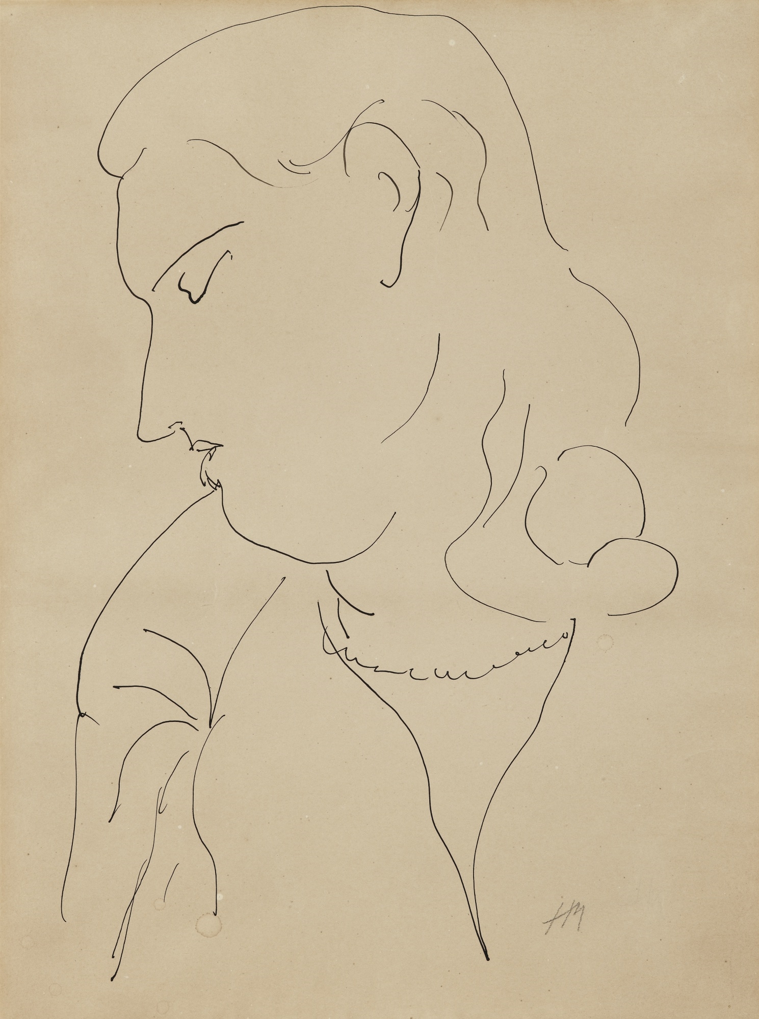 Henri Matisse | LE MODÈLE (1944) | MutualArt