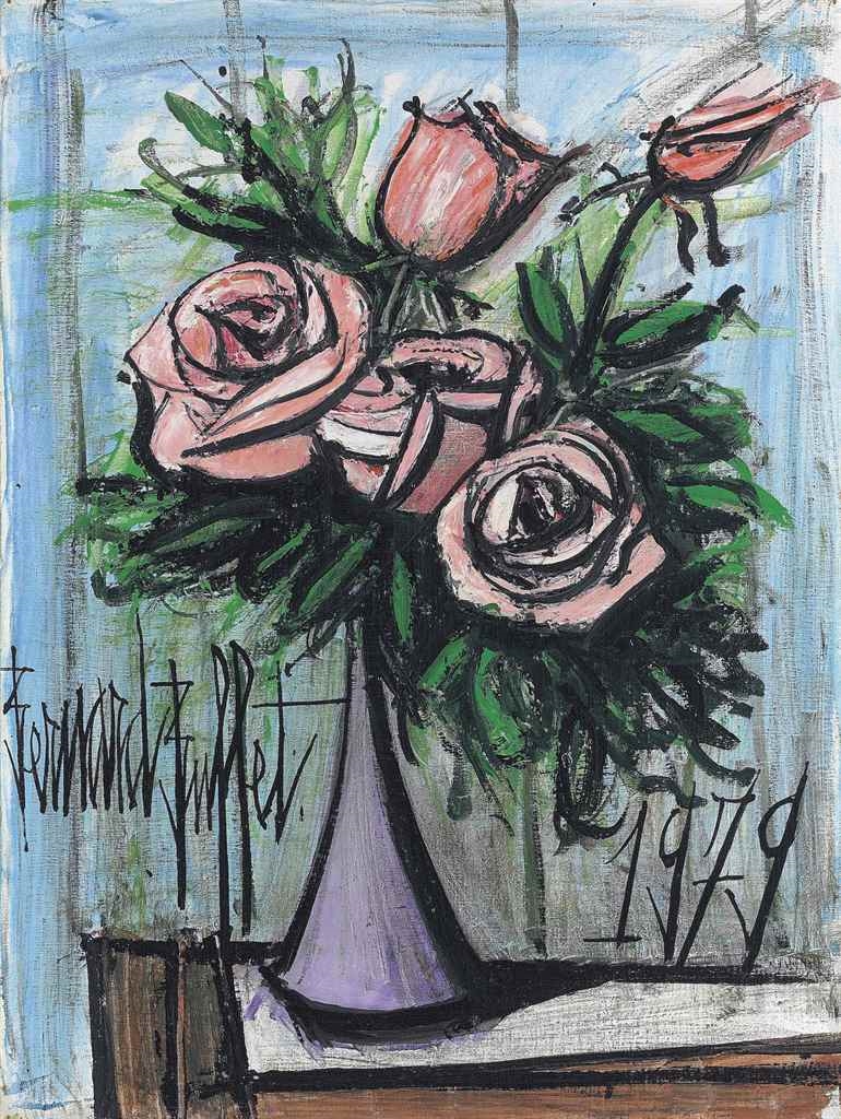 Bernard Buffet | Roses roses (1979) | MutualArt