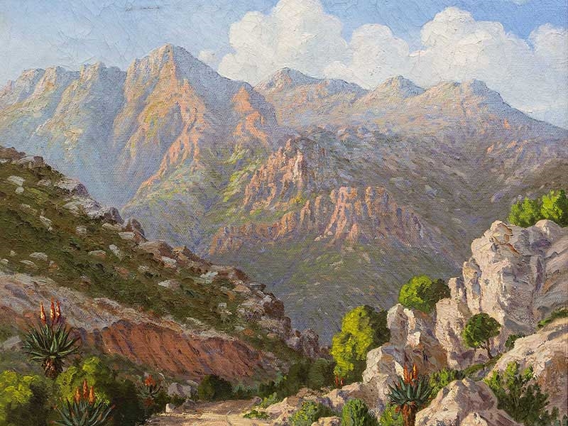 Vera Volschenk | The Road in Seven Weeks Poort (1937) | MutualArt