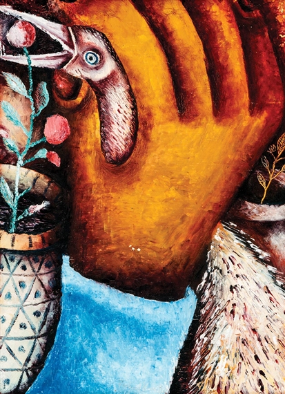 Richard Kimathi | Bird in the Hand (1998) | MutualArt