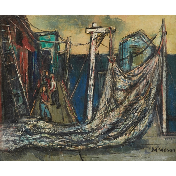 Sol Wilson | Provincetown Fishing Nets | MutualArt