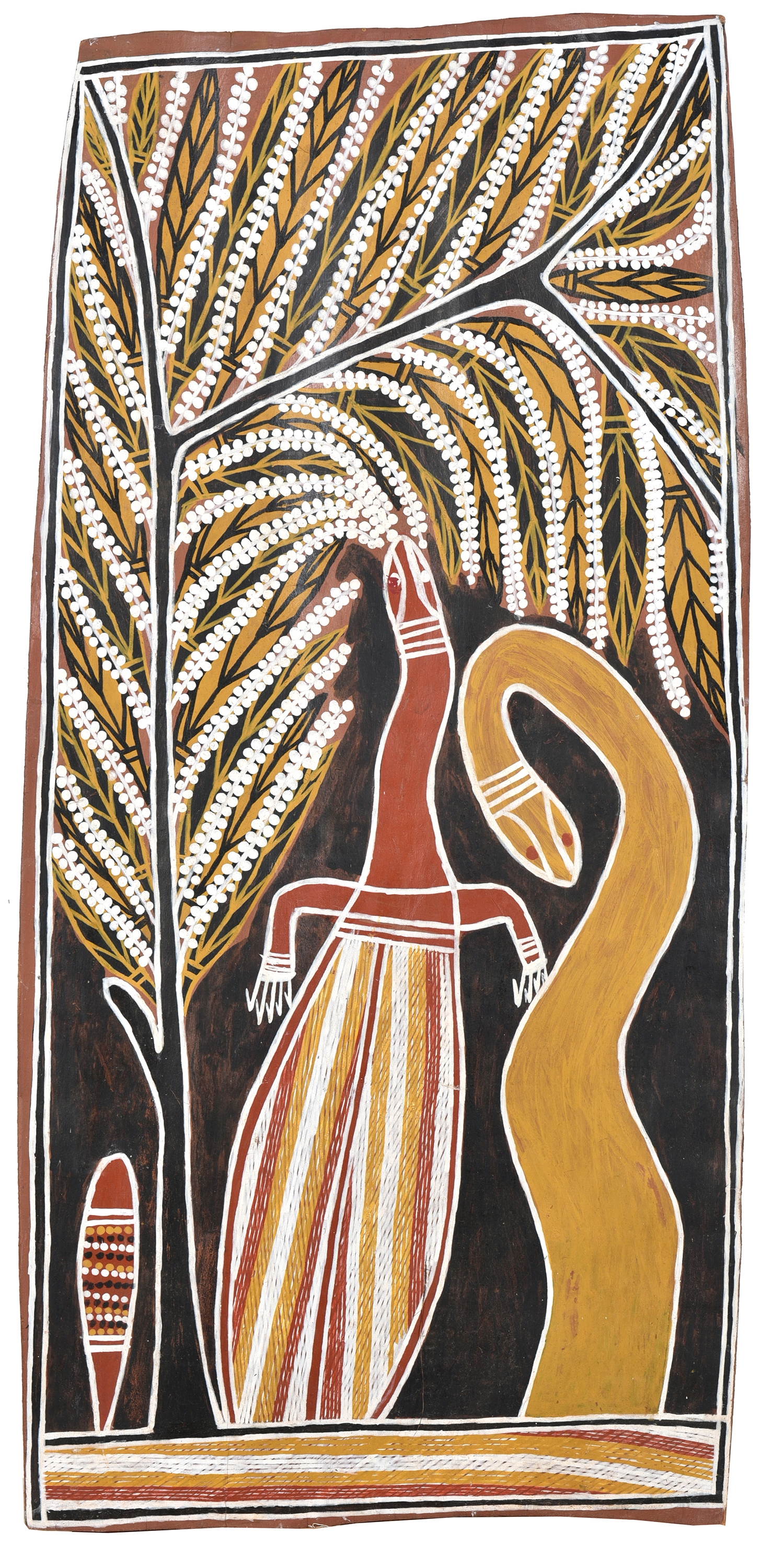 David Malangi | Manharrngu Rites (1959) | MutualArt