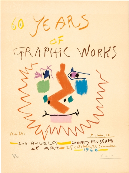 Pablo Picasso | Picasso-60 Years of Graphic Works (1966) | MutualArt