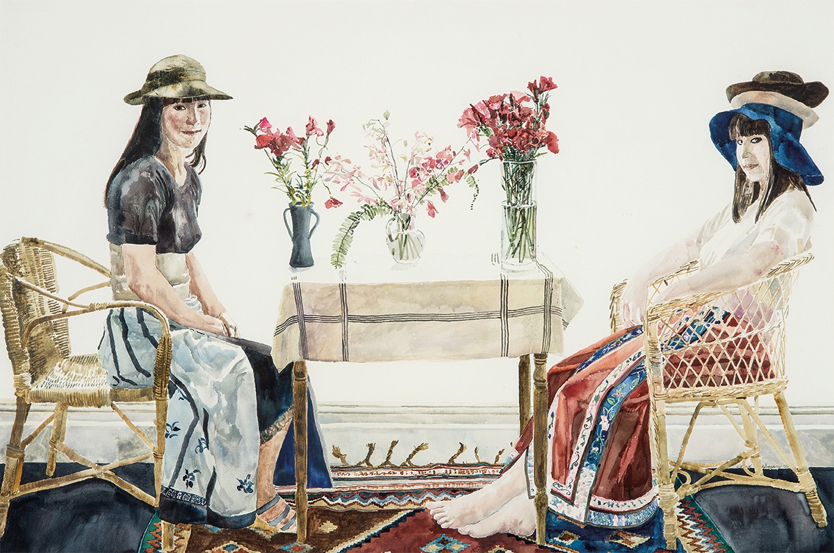 David Remfry | Diane & Michelle Fung (Circa 1985) | MutualArt
