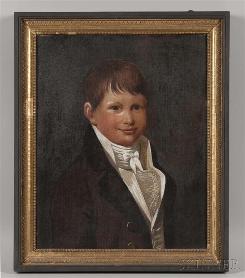 Charles Delin | Portrait of a Young Man | MutualArt