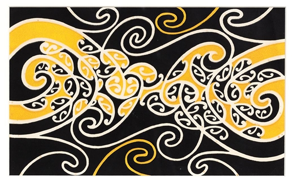 Theo Schoon | Kowhaiwhai design | MutualArt