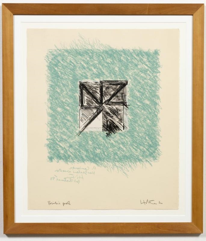 Ralph Hotere | A Union Jack? (1990) | MutualArt