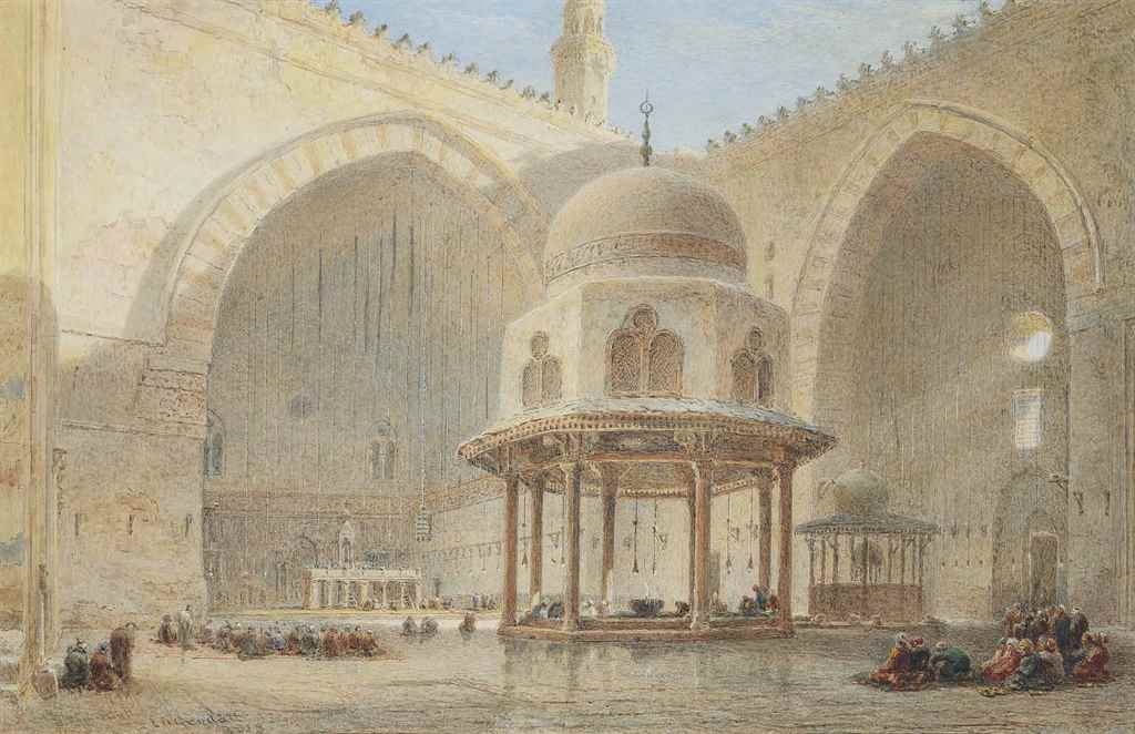 Edward Angelo Goodall | Mosque of Sultan Hassan, Cairo | MutualArt