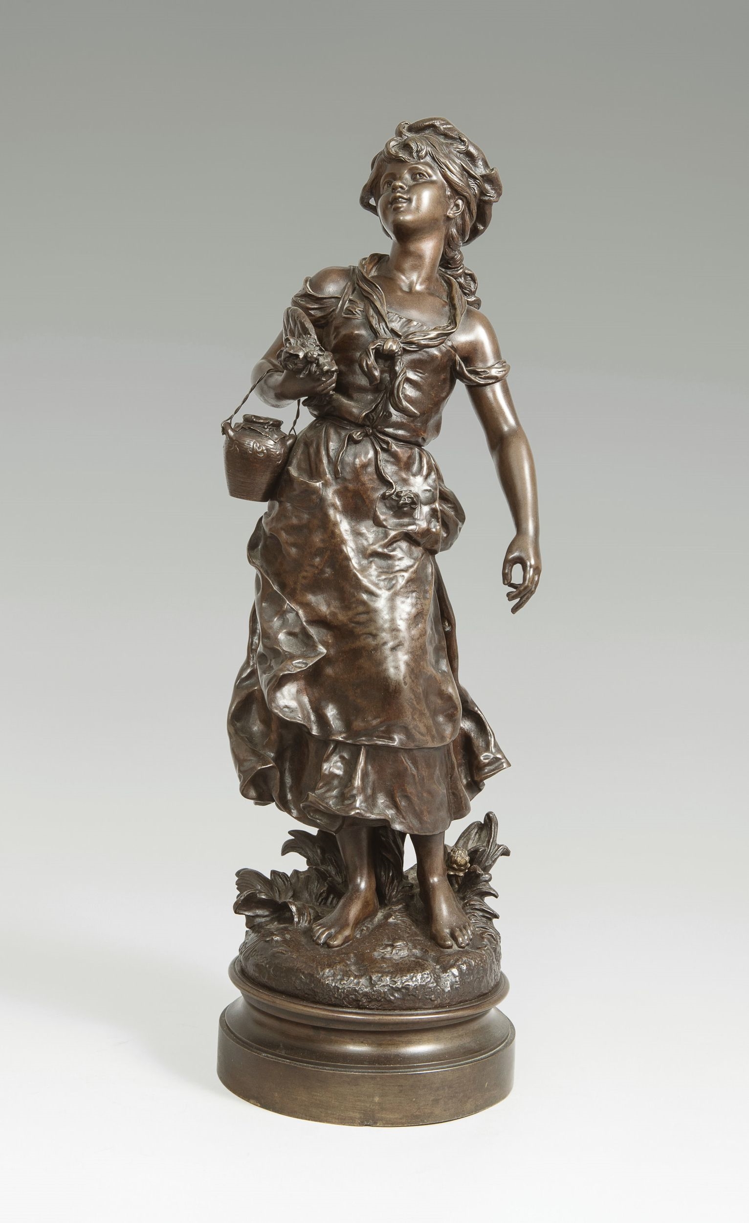 Hippolyte François Moreau | Jeune fille | MutualArt