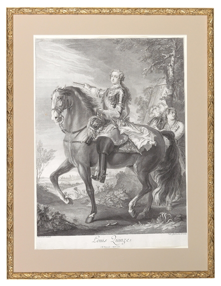 French School, 19th Century | 4 Works: Louis Seize, Louis Quinze, Louis ...