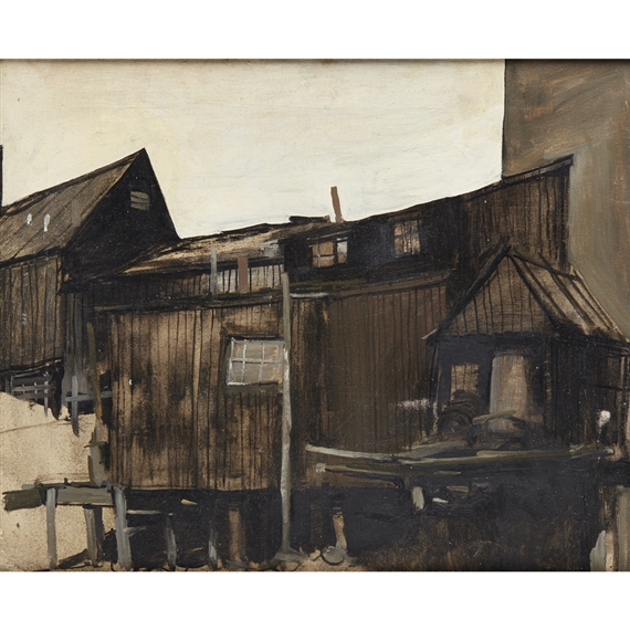 James Morrison | Fishermen's Huts at Ferryden | MutualArt