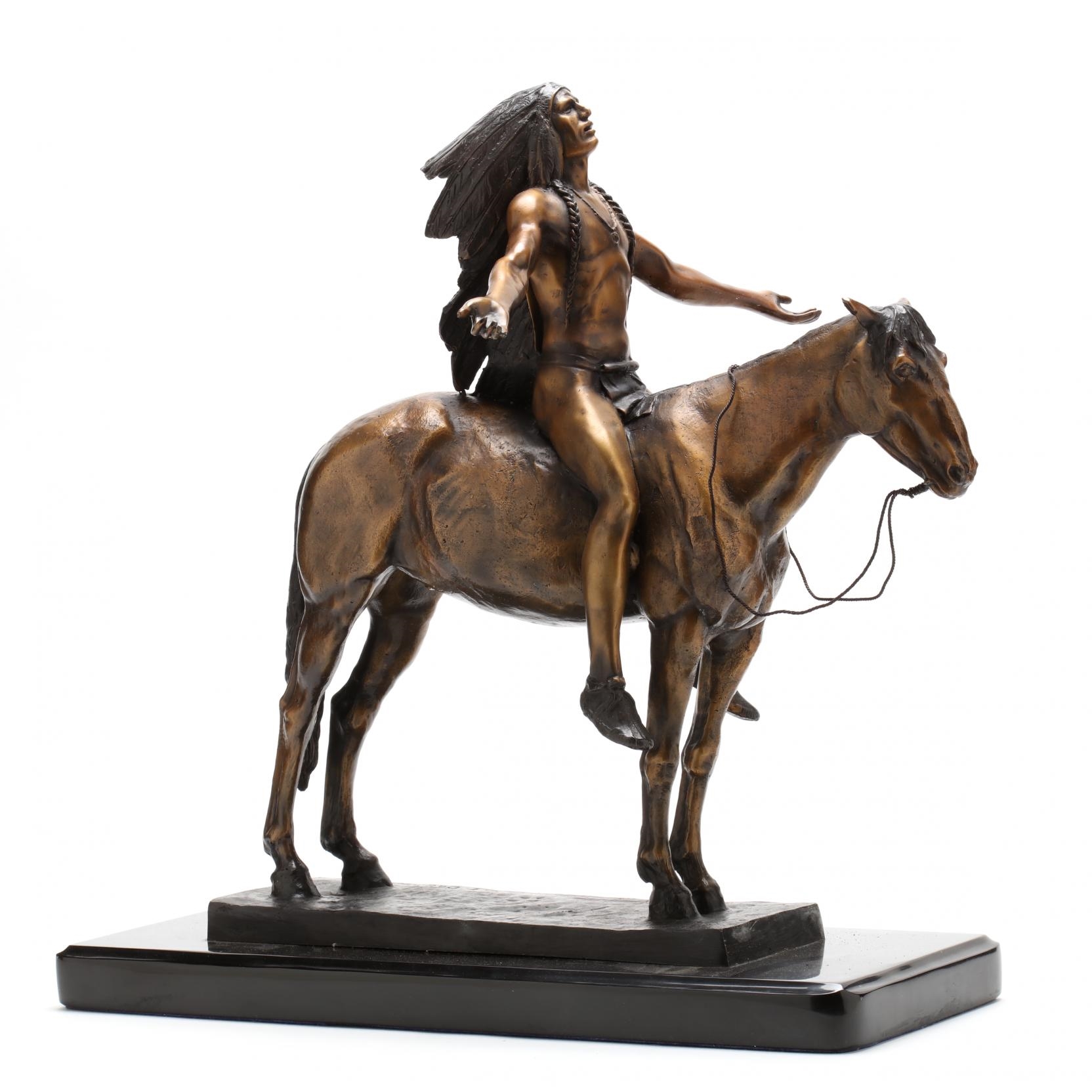 Cyrus E. Dallin | Appeal to the Great Spirit | MutualArt