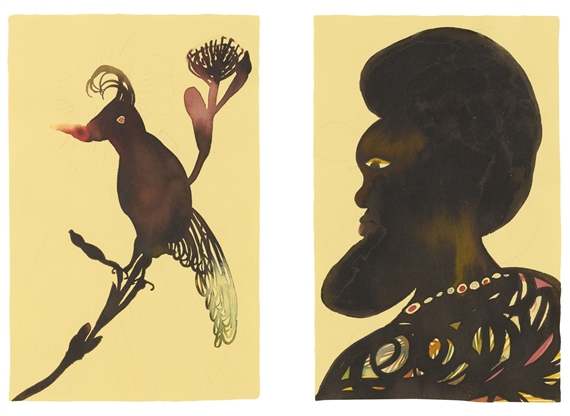 Artworks of Chris Ofili (British, 1968)