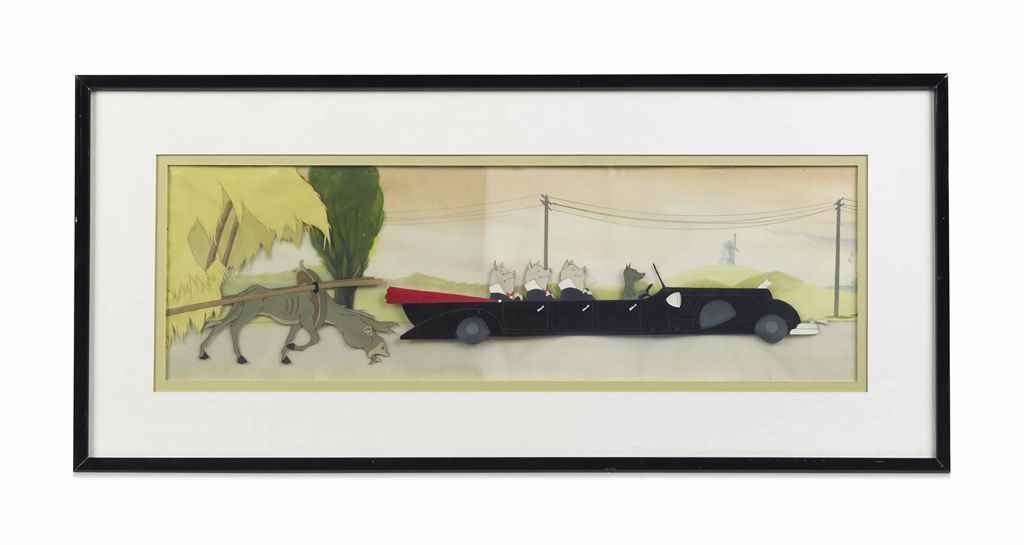 John Halas and Joy Batchelor | Animal Farm a Cartoon Cell from the ...