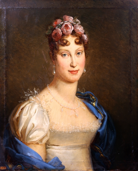 François Pascal Simon Gérard | Portrait of Baronesse Mathieu de Favier ...