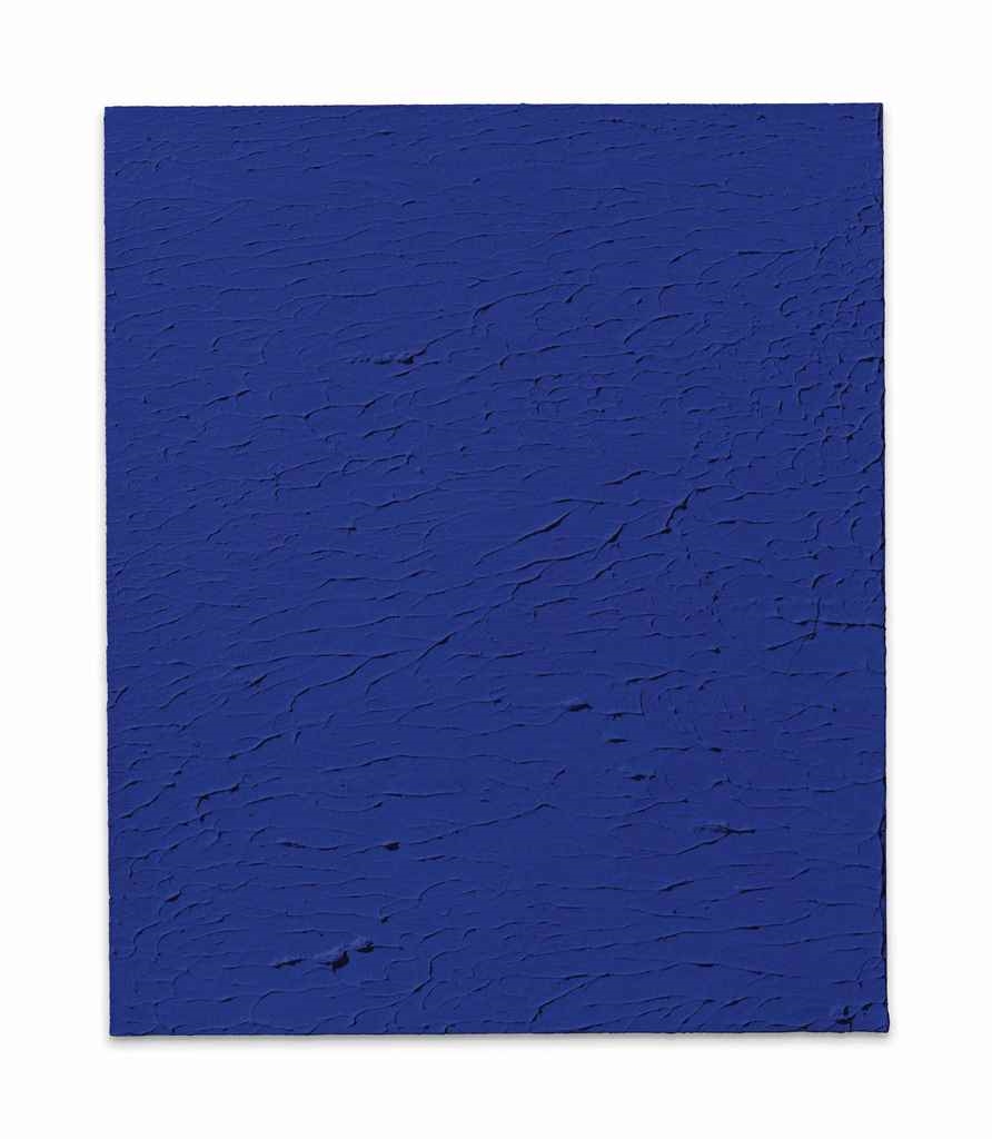 Yves Klein | Monochrome bleu sans titre (1957) | MutualArt