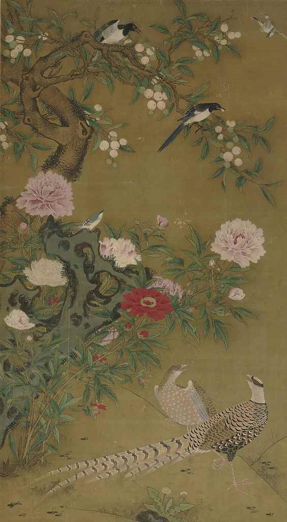 Ming Dynasty Painting Flower
