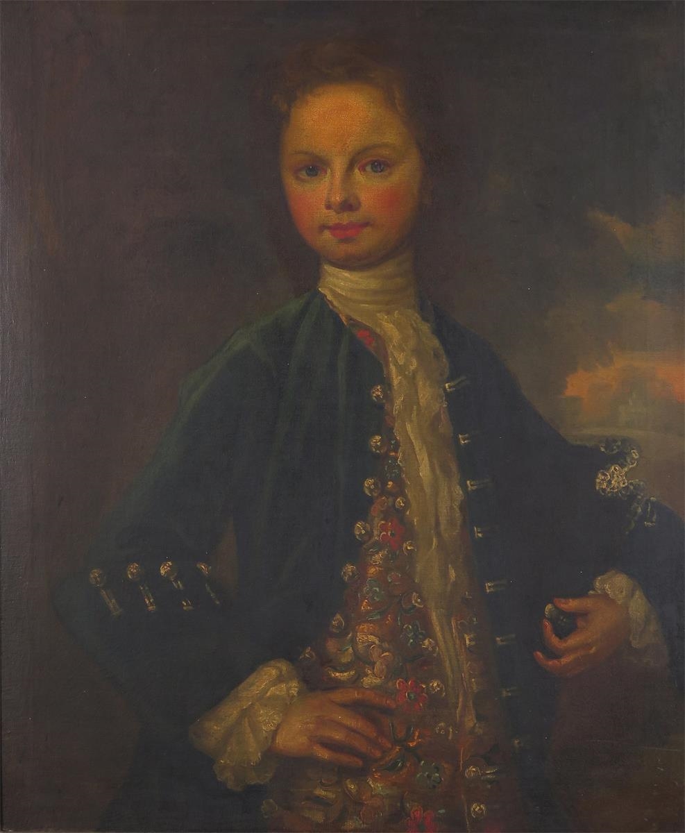 British School, 18th Century | Portrait of a gentleman, said to be ...