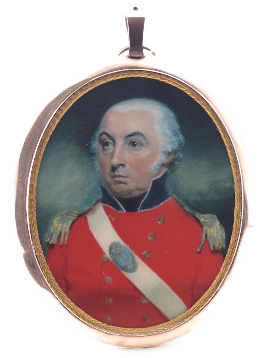Andrew Robertson | Portrait Miniature of General Atkinson of the 2nd ...