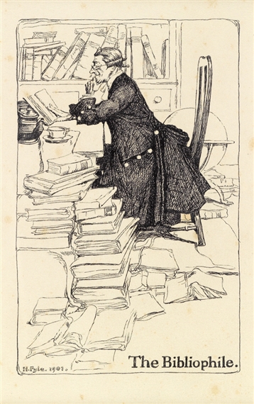 Howard Pyle | The Bibliophile (1901) | MutualArt