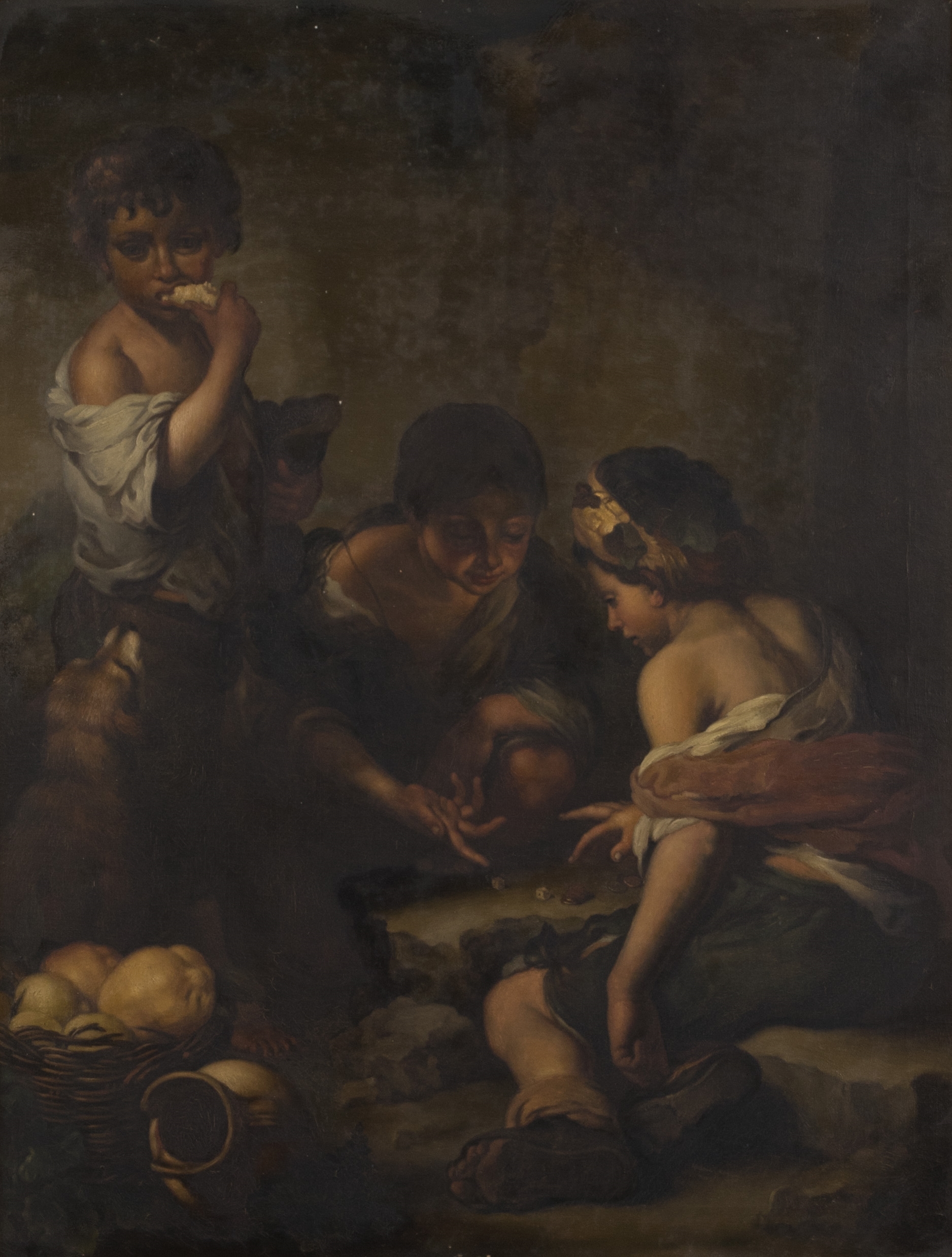Bartolomé Estebán‏ Murillo | Children playing dice | MutualArt