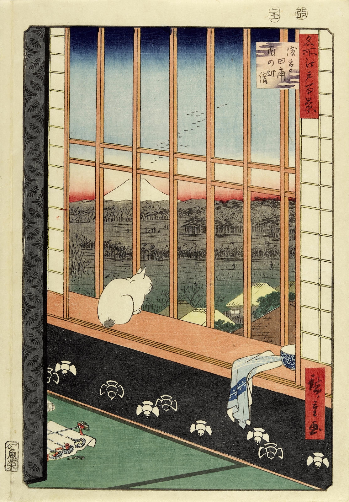 Utagawa Hiroshige | Asakusa Tanbo Torinomachi Mode (Circa 1857) | MutualArt